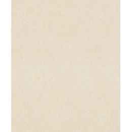 Vinyltapete rasch "Vincenza", beige, B:0,53m L:10,05m, Tapeten, Vinyltapete