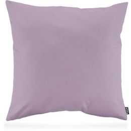 HOCK Dekokissen H.O.C.K. "Classic Uni", lila (mauve, unifarben), B:50cm H:10cm L:50cm, Polyacryl, Dekokissen_Sitzkissen_Kissenh&uuml;llen, Dekokissen, Kissenh&uuml;lle mit F&uuml;llung, 1 St&uuml;ck, 50/50 cm