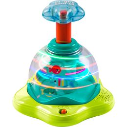 Kreisel Bright Starts "Press & Glow Spinner&trade;", bunt, Kreisel, BabyH:18cm &Oslash;:16cm, Kunststoff, Kreisel, mit Licht und Sound, H:18cm &Oslash;:16cm
