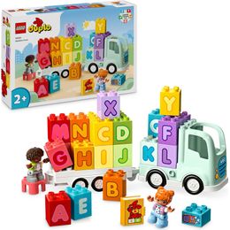 Konstruktionsspielsteine Lego "ABC-Lastwagen (10421), Lego DUPLO Town", bunt, Spielbausteine, Baby, Kunststoff, Konstruktionsspielsteine, Made in Europe