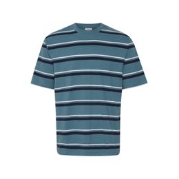 !Solid T-Shirt SOLID "T-Shirt SDVincent", Herren, Gr. S, blau (provincial blau), Obermaterial: 100% Baumwolle CO., Shirts T-Shirt