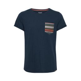 T-Shirt Blend "T-Shirt BHElandro", Herren, Gr. XL, blau (marineblaus), Obermaterial: 100% Baumwolle CO., Shirts T-Shirt