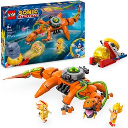 Konstruktionsspielsteine Lego "Super Shadow vs. Biolizard (77003), Lego Sonic", bunt, Spielbausteine, Kinder, Kunststoff, Konstruktionsspielsteine, Made in Europe