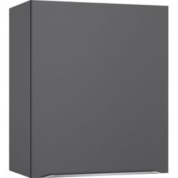 H&auml;ngeschrank KOCHSTATION "KS-Aken", grau (anthrazit), B:60cm H:70,4cm T:34,6cm, Schr&auml;nke, H&auml;ngeschrank