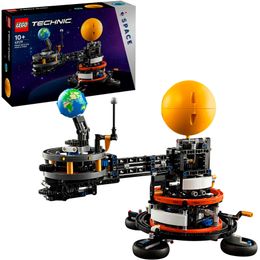 Konstruktionsspielsteine Lego "Sonne Erde Mond Modell (42179), Lego Technic", bunt, Spielbausteine, Kinder, Kunststoff, Konstruktionsspielsteine, Made in Europe, Topseller