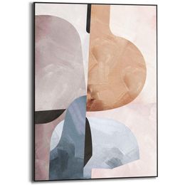 Poster Reinders "Abstrakte Illusion I", beige (farbe bild(er): beige), B:50cm H:70cm T:1,6cm, MDF, Bilder, Poster