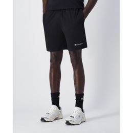 Jerseyhose Champion "ICONS Athletic Shorts", Herren, Gr. 3XL (64/66), N-Gr, schwarz (nbk), Obermaterial: 100% Baumwolle, Hosen Jerseyhose