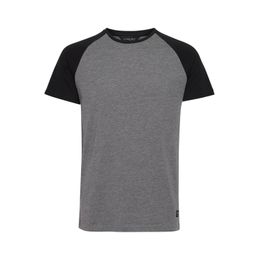 T-Shirt 11 Project "T-Shirt PRBo", Herren, Gr. XL, grau (gray melange), Obermaterial: 100% Baumwolle CO., regular fit normal, Rundhals, Shirts T-Shirt