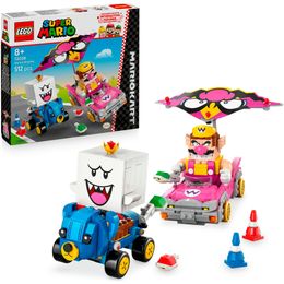 Konstruktionsspielsteine Lego "Mario Kart &ndash; Wario & K&ouml;nig Buu Huu (72038), Lego Super Mario", bunt, Spielbausteine, Kinder, Kunststoff, Konstruktionsspielsteine, Made in Europe