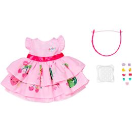 Puppenkleidung Baby Born "Kleid mit Pinplay 43 cm", rosa, Puppenkleidung, Baby, Puppenkleidung