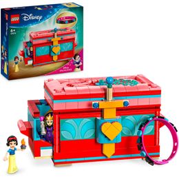Konstruktionsspielsteine Lego "Schneewittchens Schmuckkassette (43276), Lego Disney Princess", bunt, Spielbausteine, Kinder, Kunststoff, Konstruktionsspielsteine, Made in Europe