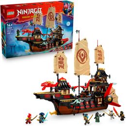 Konstruktionsspielsteine Lego "Der Tempel-Flugsegler (71848), Lego Ninjago", bunt, Spielbausteine, Kinder, Kunststoff, Konstruktionsspielsteine, Made in Europe