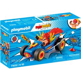 Konstruktions-Spielset Playmobil "Rasender Wrestler (71632), Funstars", bunt, Spielbausteine, Kinder, Kunststoff, Konstruktions-Spielset, Made in Europe