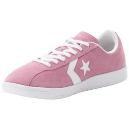 Sneaker Converse "ALL STAR CLASSIC TRAINER SUEDE", Damen, Gr. 37,5, wei&szlig; (cliffside rose, wei&szlig;, gum), Leder, Schuhe Sneaker