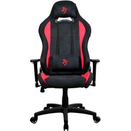 Arozzi Gaming-Stuhl "Torretta Supersoft", schwarz (schwarz, rot, schwarz, schwarz, rot), Stoff, St&uuml;hle, Gaming-Stuhl