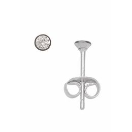 Adelia&acute;s Paar Ohrstecker ADELIA&acute;S "925 Silber Ohrringe Ohrstecker mit Zirkonia &Oslash; 3 mm", silber, Ohrringe, Damen, Silber 925 (Sterlingsilber), Paar Ohrstecker