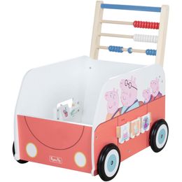 Lauflernwagen Roba "Peppa Pig", wei&szlig;, Lauflernhilfen, KinderB:34cm H:54cm T:55cm, MDF - Mitteldichte Holzfaserplatte, Lauflernwagen, B:34cm H:54cm T:55cm