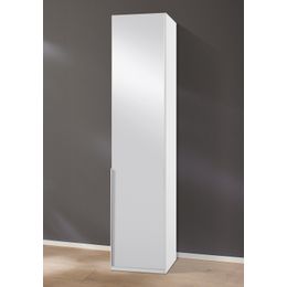 Kleiderschrank wimex "New York", wei&szlig;, B:45cm H:208cm T:58cm, Schr&auml;nke, Kleiderschrank