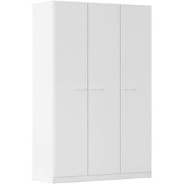 Dreht&uuml;renschrank Rauch "Kleiderschrank Schrank Garderobe TOPSELLER OTELI inkl. Inneneinteilung", wei&szlig; (alpinwei&szlig;), B:136cm H:210cm T:54cm, Holzwerkstoff, Schr&auml;nke, Dreht&uuml;renschrank, mit zus&auml;tzlichen Einlegeb&ouml;den, optional mit Spiegel MADE IN GERMANY