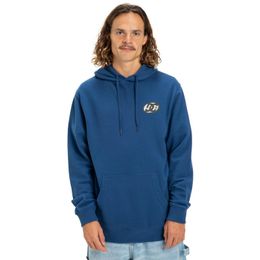 Hoodie DC Shoes "Fast Bubble", Herren, Gr. XS, blau (estate blau), Obermaterial: 55% Walkfrottier, 25% Walkfrottier, 20% Microfaser;, Sweatshirts Hoodie