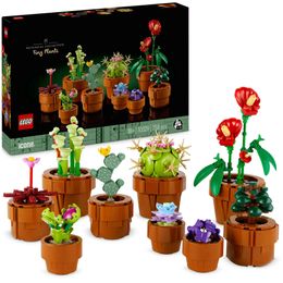 Konstruktionsspielsteine Lego "Mini Pflanzen (10329), Lego Botanicals", bunt, Spielbausteine, Kinder, Kunststoff, Konstruktionsspielsteine, Made in Europe, Topseller