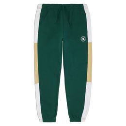Jogginghose Converse "MEN'S Converse RETRO KNIT SWEATPANTS", Herren, Gr. XXL, N-Gr, gr&uuml;n (gr&uuml;n envy), Jersey, Obermaterial: 80% Baumwolle, 20% Polyester, Hosen Jogginghose