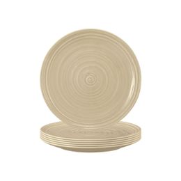 Brotteller Seltmann Weiden "Brotteller Terra &oslash; 17,7 cm 6er Set", beige (sandbeige), Speiseteller, Brotteller