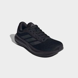Laufschuh adidas Performance "RESPONSE RUNNER 2", Gr. 44, core schwarz, core schwarz, grau five, Synthetik, Textil, Schuhe Laufschuh