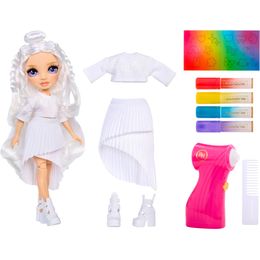 Anziehpuppe RAINBOW HIGH "Air Brush & Create Fashion Dolls - Purple Eyes", bunt, Puppen, Kinder, Anziehpuppe