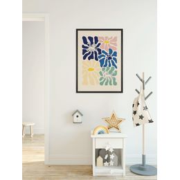 Wandbild Komar "Disney The Lion King Between Flowers", bunt (farbe bild(er): bunt), Disney, 1 Stk., Vlies, Bilder, Wandbild, 40 x 50 cm (Breite x H&ouml;he) - Kinderzimmer, Dekoration