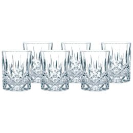 Whiskyglas Nachtmann "Whiskygl&auml;ser Noblesse 295 ml 6er Set transparent", bunt (transparent), Glas, Trinkgef&auml;&szlig;e, Whiskyglas
