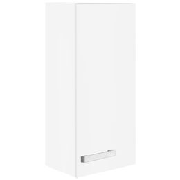 H&auml;ngeschrank Optifit "Odense", wei&szlig; (wei&szlig;, wei&szlig;), B:30cm H:57,6cm T:34,6cm, Schr&auml;nke, H&auml;ngeschrank, 30 cm breit, 57,6 cm hoch, mit 1 T&uuml;r