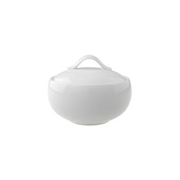Villeroy & Boch Zuckerstreuer VILLEROY & BOCH "Zuckerdose New Cottage Basic 450 ml wei&szlig;", wei&szlig;, Zuckerstreuer, Zuckerstreuer