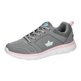 Sneaker Lico "Freizeitschuh Matera", Damen, Gr. 42, grau, Synthetik, Schuhe Sneaker