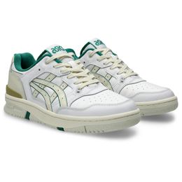 Sneaker asics SPORTSTYLE "EX89", Herren, Gr. 37,5, wei&szlig; (wei&szlig;, pale oak), Leder, Synthetik, mehrfarbig, Schuhe Sneaker