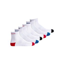 Kurzsocken Champion "Socken 6er Pack", Damen, Gr. 43-46, wei&szlig;, Obermaterial: 71% Baumwolle CO. 27% Polyester PES. 2% Elasthan EL., Socken Kurzsocken