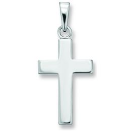 Kettenanh&auml;nger ONE ELEMENT "Kreuz Anh&auml;nger aus 925 Silber", silber, Schmuckanh&auml;nger, Damen, Silber 925 (Sterlingsilber), Kettenanh&auml;nger