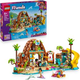 Konstruktionsspielsteine Lego "Familienurlaub im Strandresort (42673), Lego Friends", bunt, Spielbausteine, Kinder, Kunststoff, Konstruktionsspielsteine, Made in Europe, Topseller