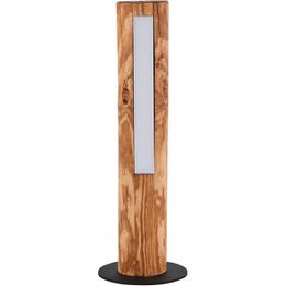 Brilliant LED Tischleuchte "Odun", braun (holzfarben), 1, &Oslash; 15cm H: 46cm, 1 Stk., Leuchten, 46 cm H&ouml;he, Touchdimmer, 800 lm, warmwei&szlig;, Holz/Metall, kiefer gebeizt, LED Tischleuchte
