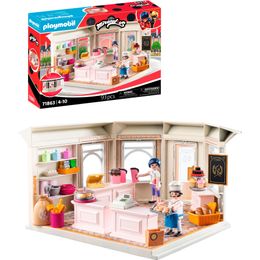 Konstruktions-Spielset Playmobil "Miraculous: Franz&ouml;sische B&auml;ckerei (71863)", bunt, Spielbausteine, Kinder, Kunststoff, Konstruktions-Spielset, Made in Europe