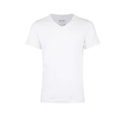 T-Shirt Blend "T-Shirt BHDinton", Herren, Gr. M, wei&szlig;, Obermaterial: 95% Baumwolle CO. 5% Elasthan EL., Shirts T-Shirt
