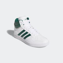 Sneaker adidas Sportswear "HOOPS 4.0 MID", Herren, Gr. 38, gr&uuml;n (cloud wei&szlig;, collegiate gr&uuml;n, grau two), Synthetik, Schuhe Sneaker