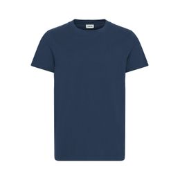 !Solid Rundhalsshirt SOLID "Rundhalsshirt SDJUAN", Herren, Gr. L, blau (insignia blau), Obermaterial: 100% Baumwolle CO., Shirts Rundhalsshirt