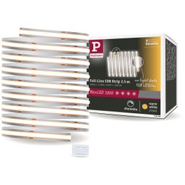 Paulmann LED-Streifen "MaxLED 1000 Full-Line COB Einzelstripe 2,5m Warmwei&szlig; 30W 2700lm 2700K", silber (silberfarben), Dioden 1.320 Stk. Flammen 1 Stk., Gesamtl&auml;nge 2,5m, Lichterketten, LED-Streifen