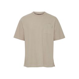 T-Shirt Blend "T-Shirt BHTee", Herren, Gr. L, beige (crockery), Obermaterial: 100% Baumwolle CO., Shirts T-Shirt