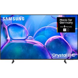Samsung LED-Fernseher "GU55U7099FU LED-Fernseher", Energieeffizienz: G, schwarz, 55, Fernseher, Crystal UHD, Q-Symphony, Dolby Surround Sound, Triple Tuner, Smart-Hub, LED-Fernseher