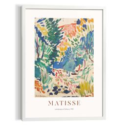 Leinwandbild Reinders "Matisse - Landscape at Collioure", bunt (farbe bild(er): bunt), B:50cm H:70cm T:2,2cm, MDF, Bilder, Leinwandbild