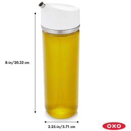 &Ouml;lspender OXO GOOD GRIPS, transparent, B:6cm H:20cm, Menage-Sets, &Ouml;lspender, Glas, 355 ml