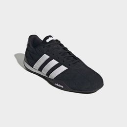 Sneaker adidas Sportswear "GROUNDPULSE", Herren, Gr. 39, core schwarz, ftwr wei&szlig;, silber metallic, Leder, Synthetik, Schuhe Sneaker