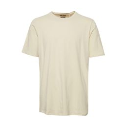 T-Shirt Blend "T-Shirt BHTee", Herren, Gr. XL, beige (oyster gray), Obermaterial: 95% Baumwolle CO. 5% Elasthan EL., Shirts T-Shirt